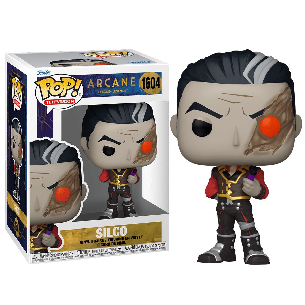 Фигурка Funko POP Silco из мультсериала Arcane: League of Legends 1604 ...