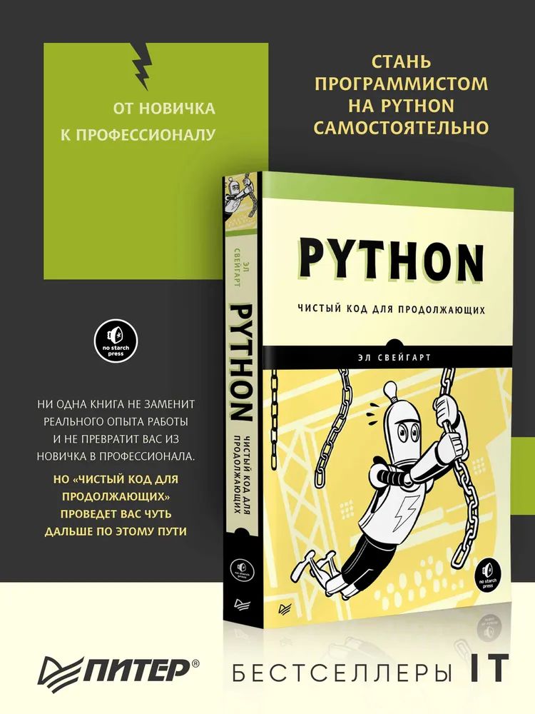 Python. Чистый код для продолжающих купить на OZON по низкой цене (3300258105)