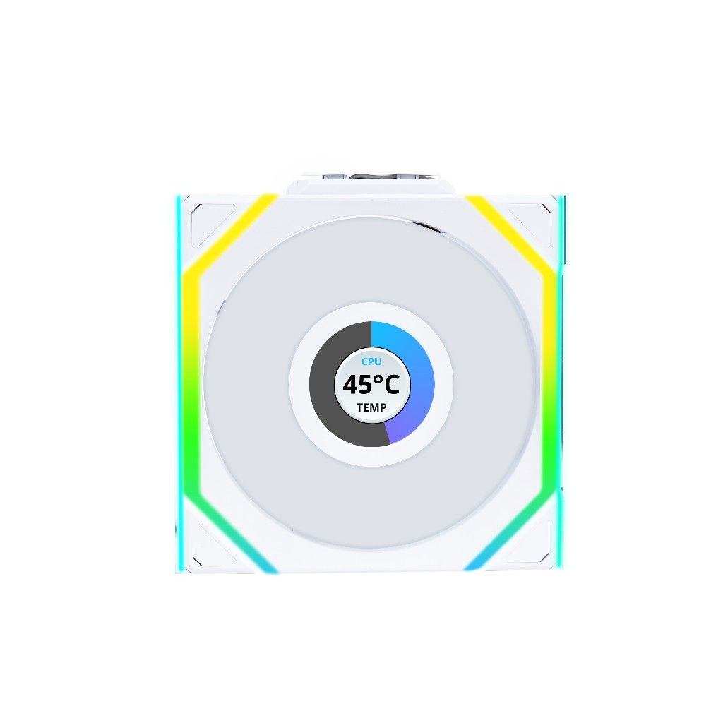 Кулер для корпуса ПК Lian Li UNI FAN SL WIRELESS LCD 120 Reverse Blade ...