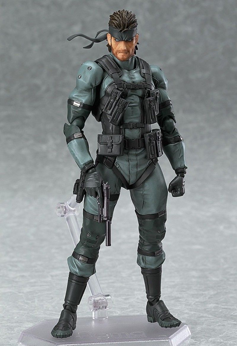 Figma 243. Solid Snake: MGS2 ver. Metal Gear Solid фигурка Солида ...