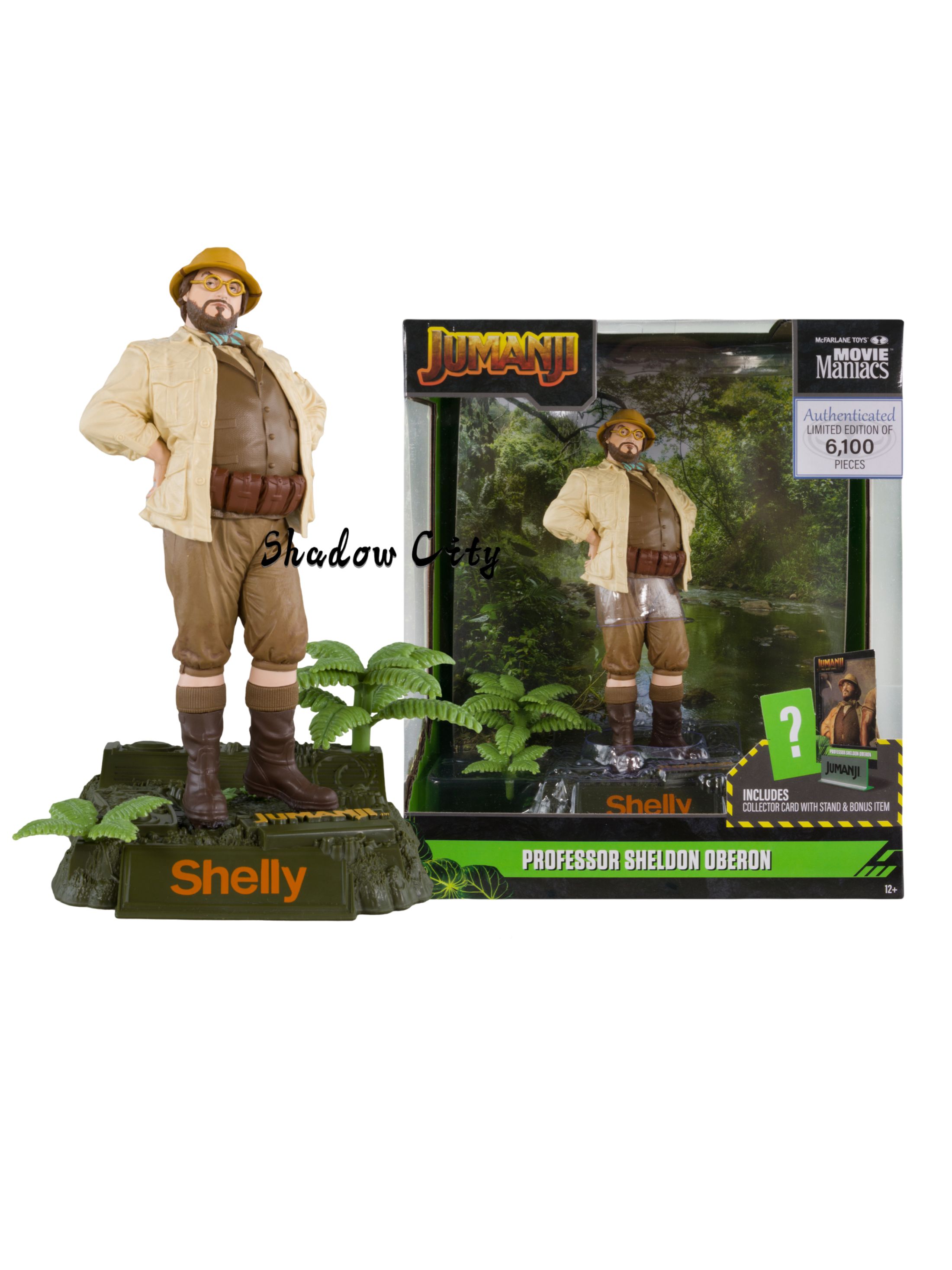 игрушки McFarlane PROFESSOR SHELDON OBERON (JUMANJI) MOVIE MANIACS ...