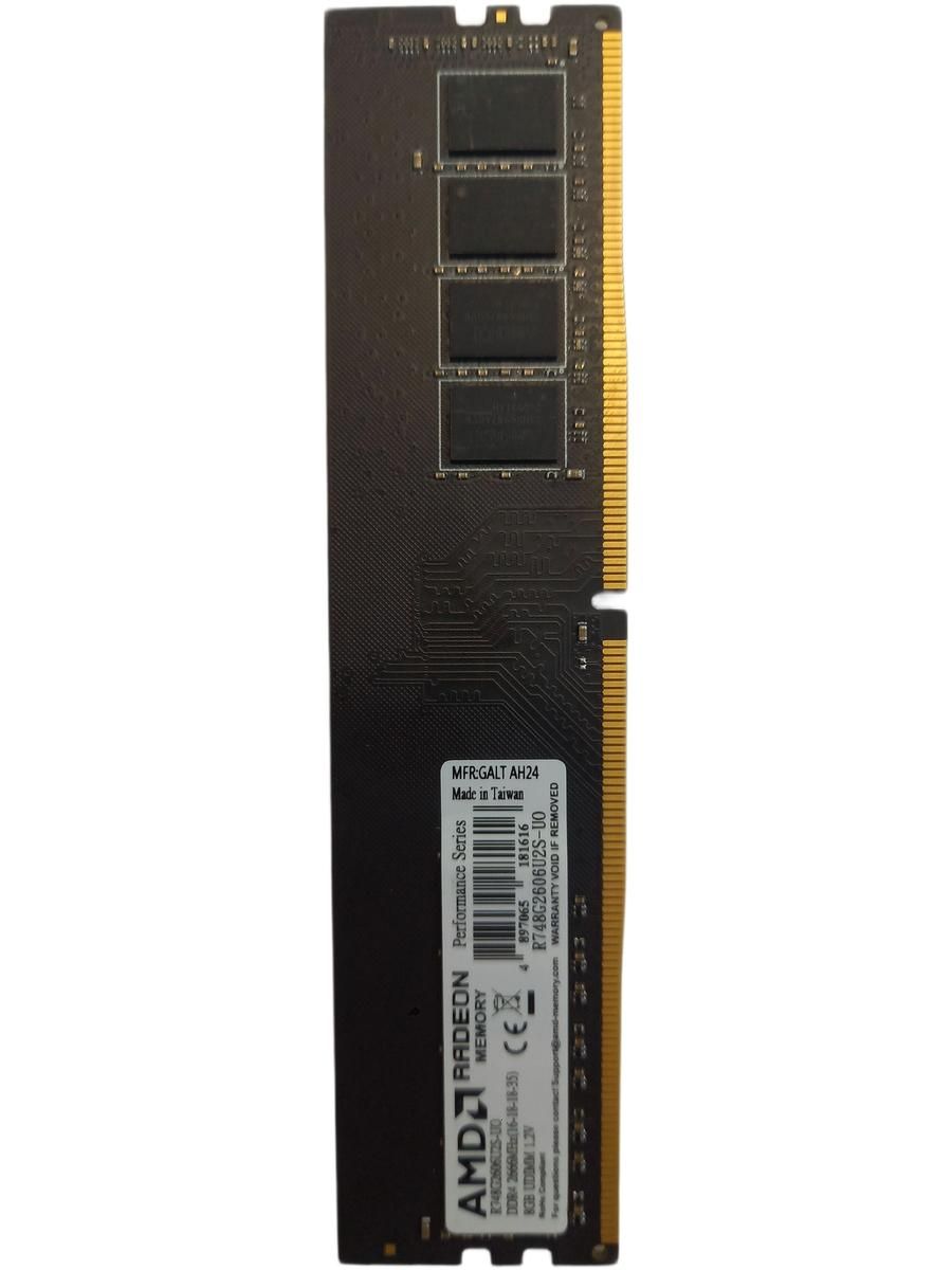 Модуль оперативной памяти AMD DDR4 PC21300 2666 MHz CL 16 ...