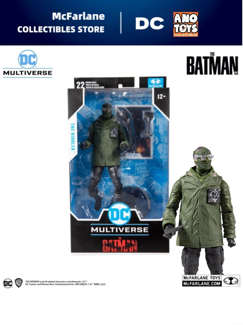 Игрушечные фигурки-украшения DC Mcfarlane Multiverse Riddler Sage ...