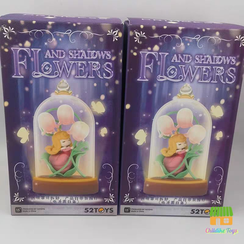 52toys Disney Princess Glass Flower Shadow Series Украшения (сюрприз ...