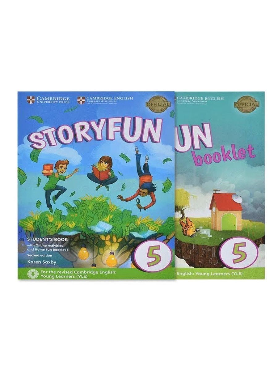 Storyfun 5 - 2nd edition (Students book + Home fun booklet ) Саксби ...