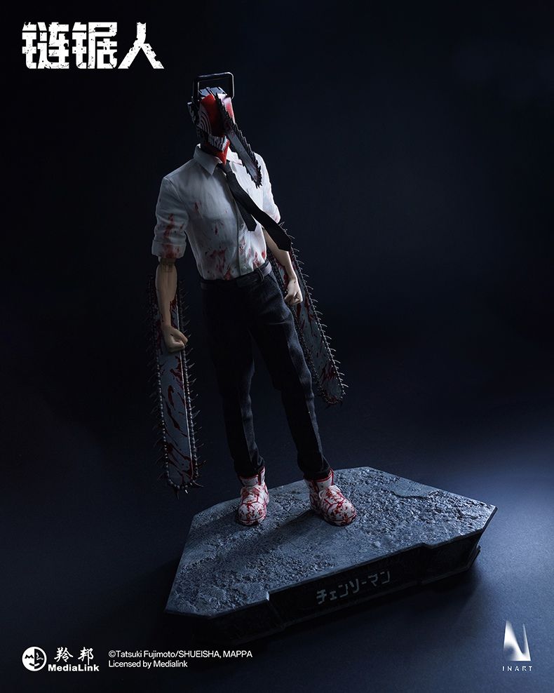 игрушка INART: 1/6 "Chain Saw Man"-Chain Saw Man Movable Doll купить на ...