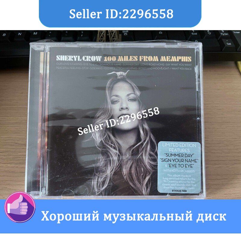 Коллекция музыкальных компакт-дисков Sheryl Crow 00 Miles From Memphis ...