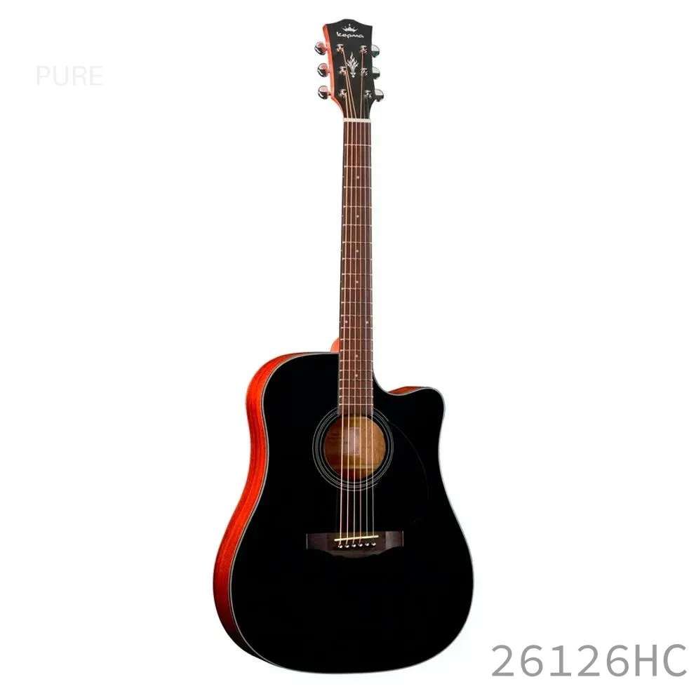 KEPMA EDCE K10 Black Matt трансакустическая гитара, цвет черный, в ...