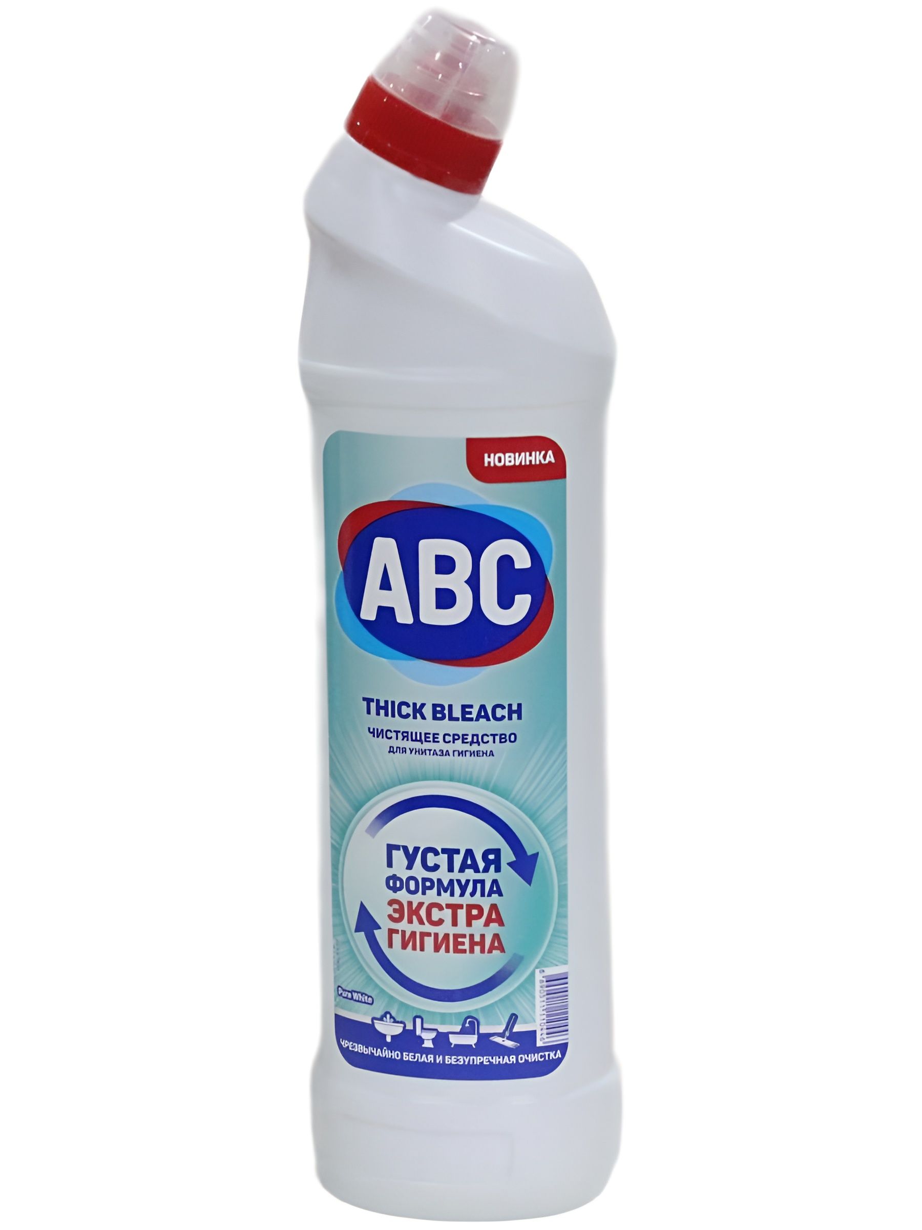 Чистящий гель ABC Tick Bleach Ультра Чисто Белый для унитаза, экстра ...
