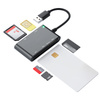 Шесть в одном: USB-ридер для смарт-карт, SD, microSD, MS, M2 и SIM ...