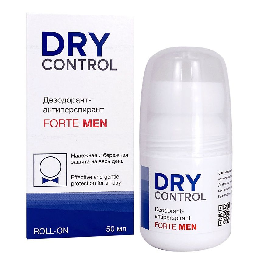 DRYCONTROL Дезодорант - антиперспирант ROLL-ON FORTE MEN 50 мл - купить ...