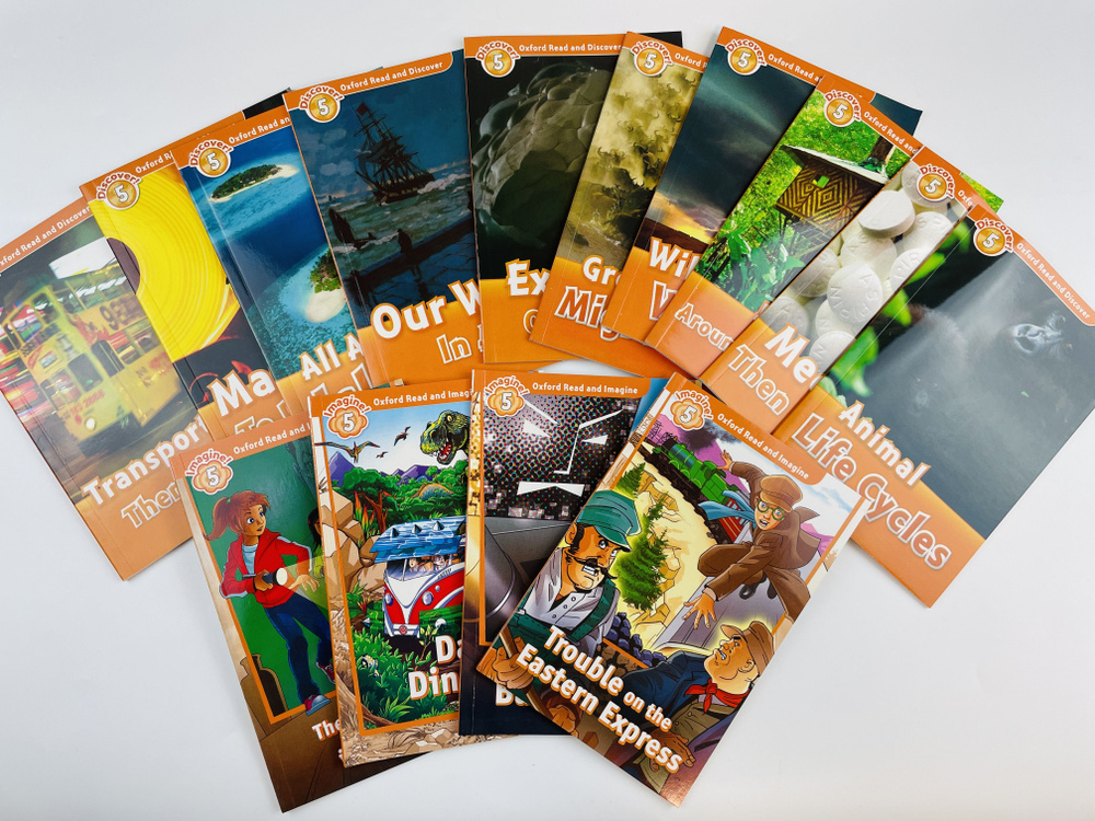 Oxford Read And Discover level 5, набор из 14 книг на английском языке ...