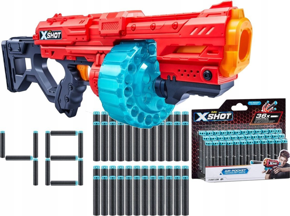 Игрушечное оружие X-Shot Max Havoc - Пусковая установка - Бластер ZURU ...