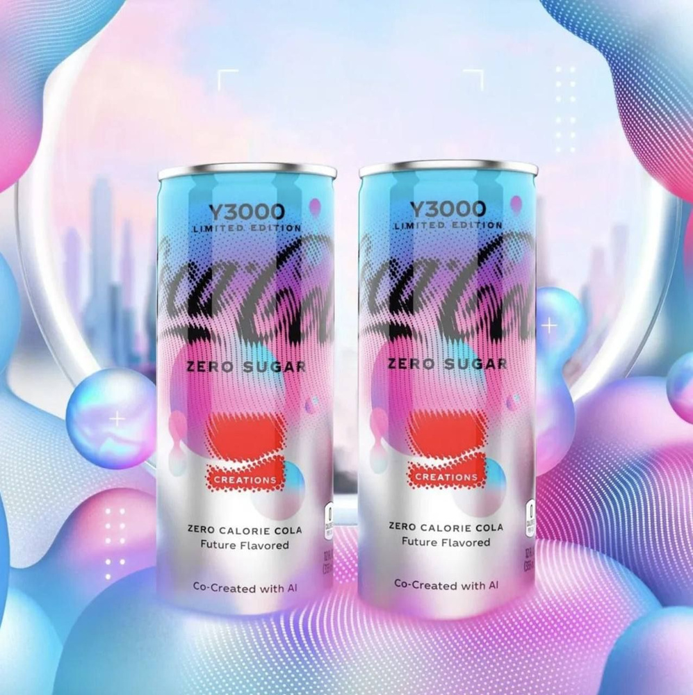 Газированный напиток Coca-Cola Y3000 Zero Sugar Limited Edition 2 шт ...