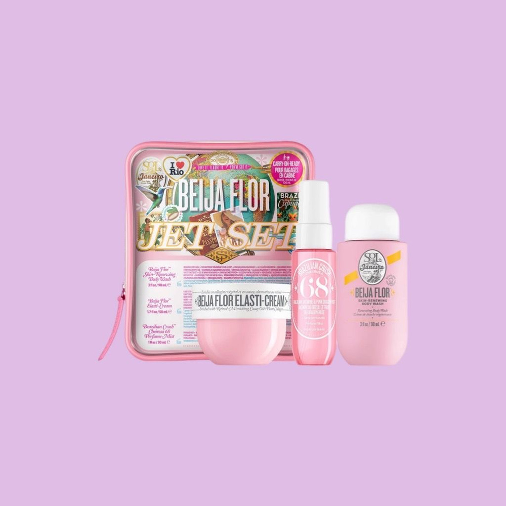 SOL DE JANEIRO Beija Flor Jet Set набор косметики по уходу за кожей ...