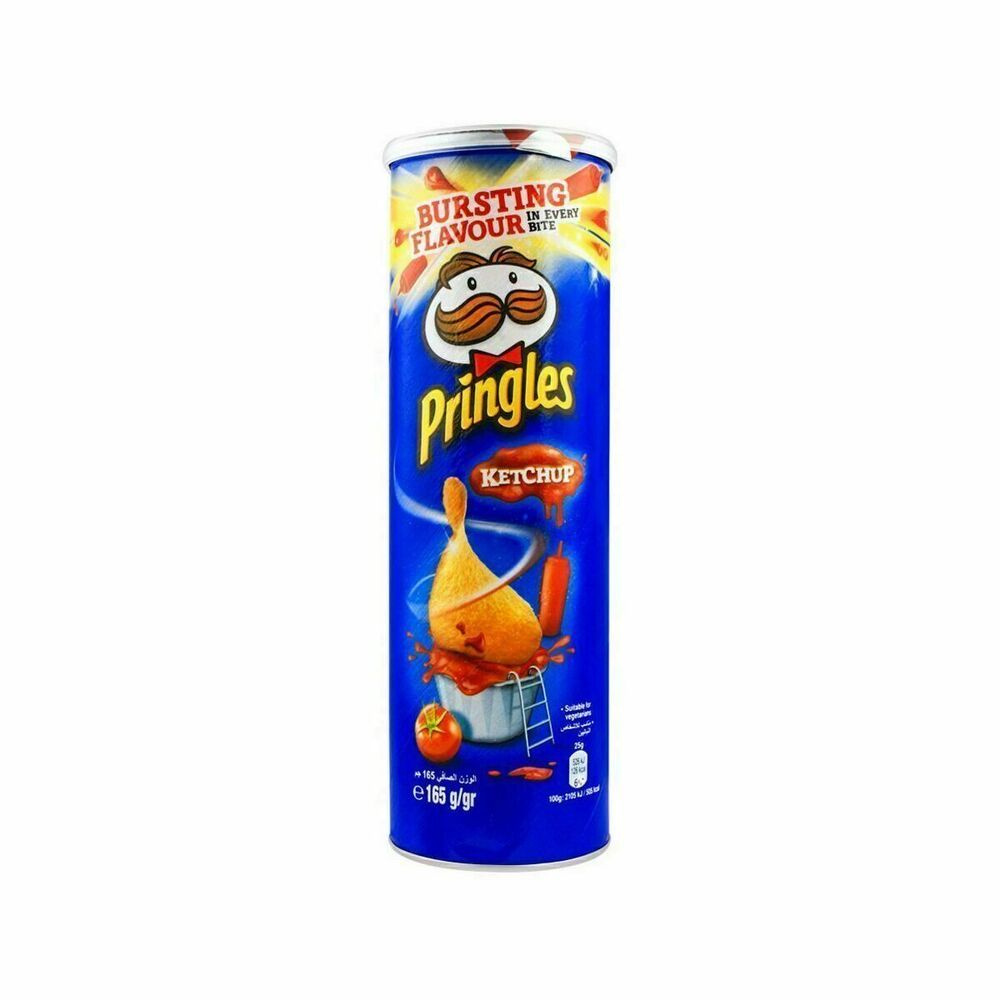 Чипсы Pringles Ketchup, 165 г - купить с доставкой по выгодным ценам в ...