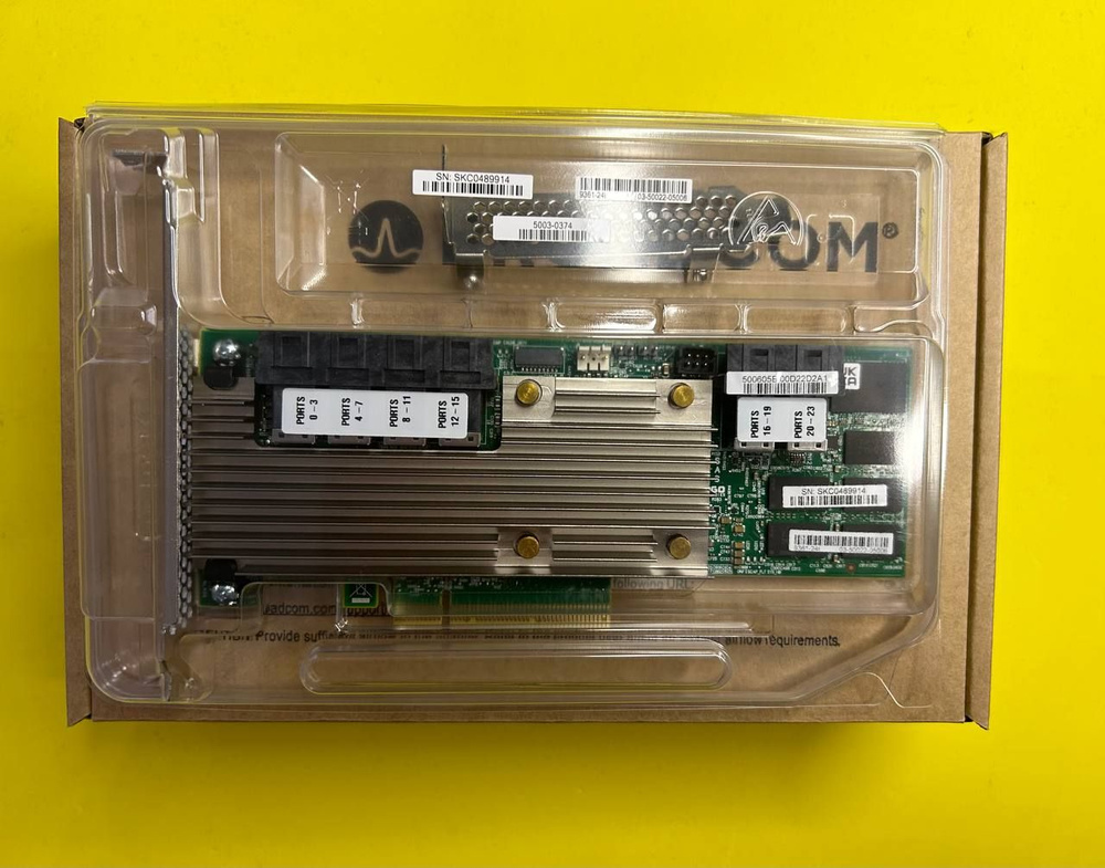 Контроллер MegaRAID SAS LSI 9361-24i - купить с доставкой по выгодным ...