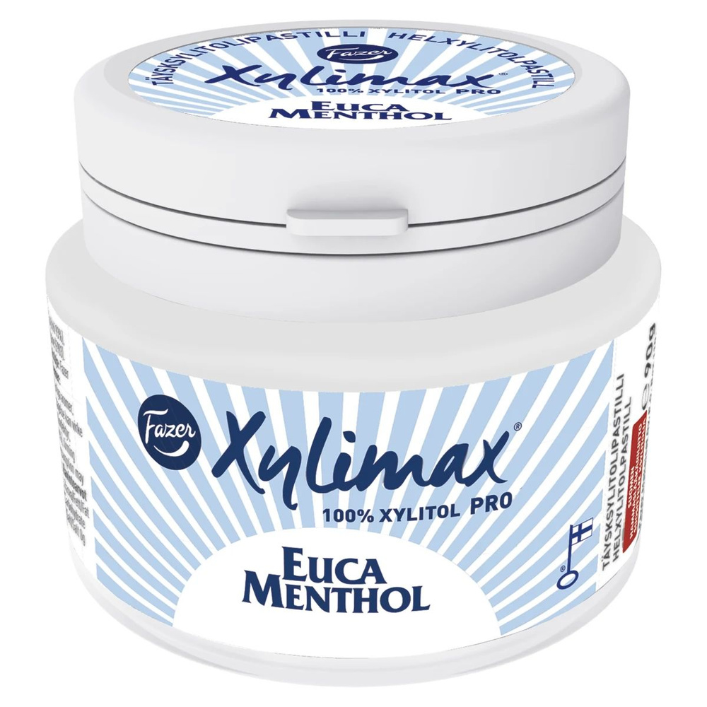 Пастилки с ксилитом Fazer Xylimax Еucamenthol со вкусом эвкалипта и ...
