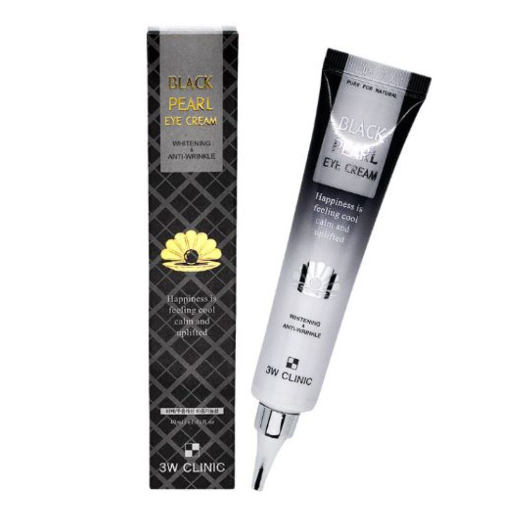 Антивозрастной крем для век с черным жемчугом 3W Clinic Black Pearl Eye ...