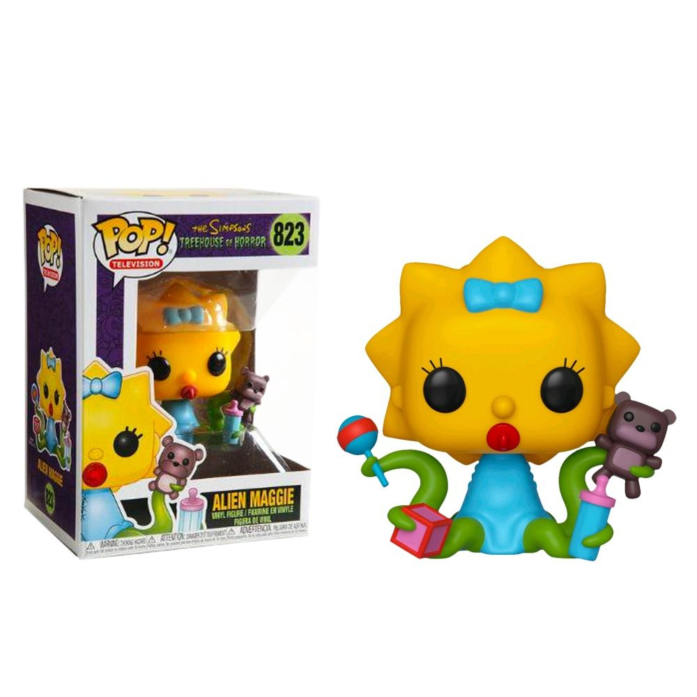 Фигурки Funko Pop! Simpsons: Maggie Simpson as Alien (Фанко Поп Мэгги ...