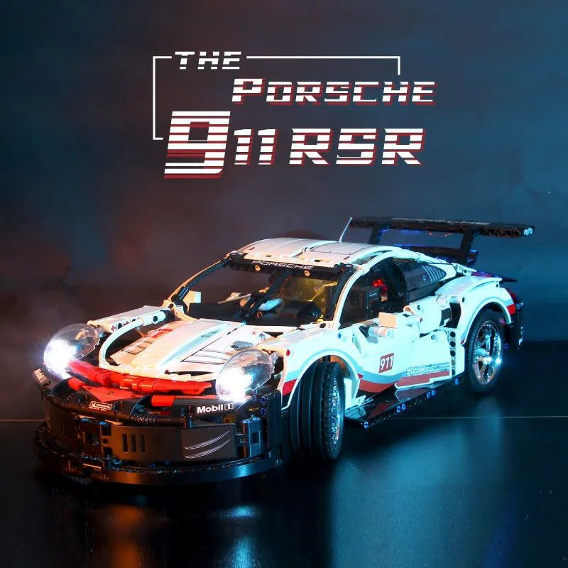 Модель спортивного автомобиля Porsche 911RSR building Block - купить с ...