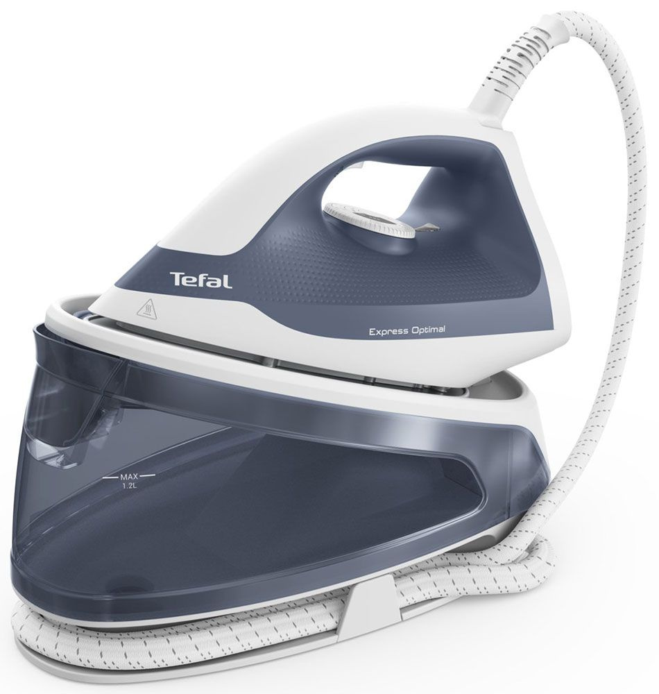 Парогенератор Tefal Express Optimal SV4110E0, синий/ белый - купить с ...