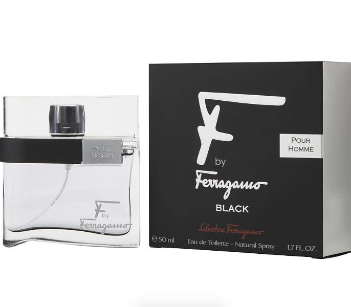 Salvatore Ferragamo F By Ferragamo Black Pour Homme Eau De Toilette 50ml Туалетная вода купить ...