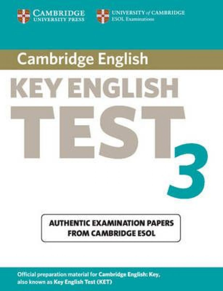 Cambridge Key English Test 3 Student's Book - купить с доставкой по ...