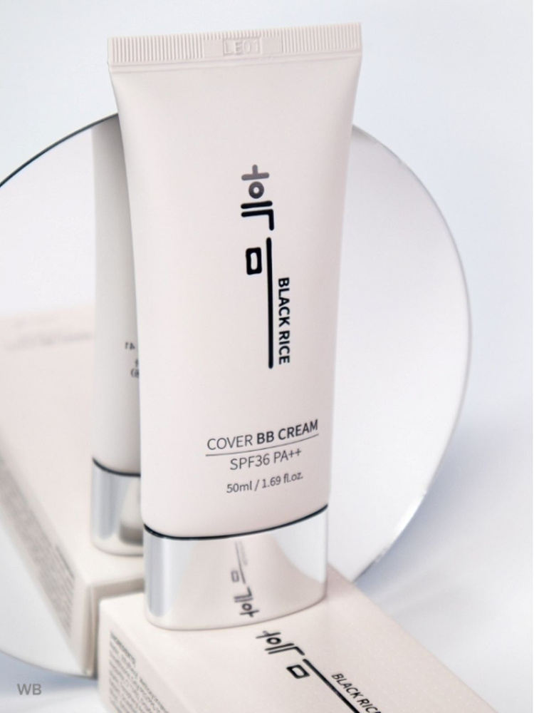 Black Rice Увлажняющий BB-крем с экстрактом чёрного риса Cover BB Cream ...