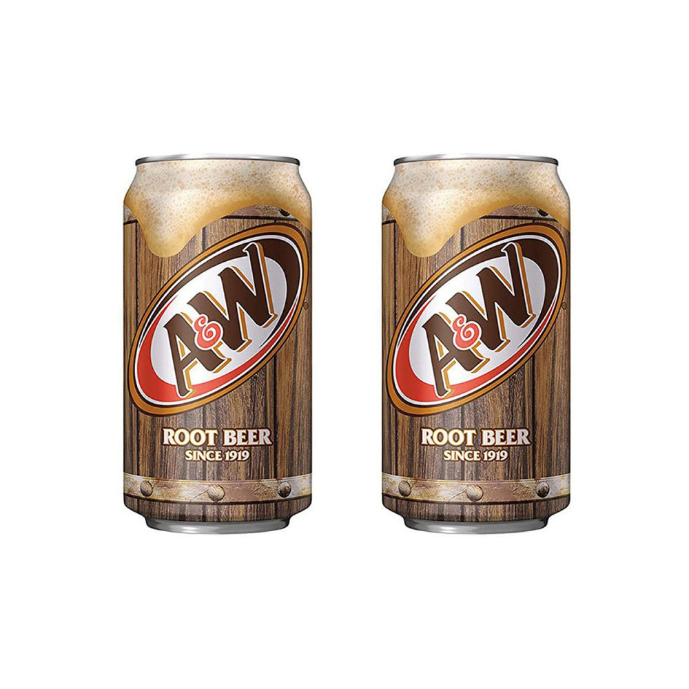 Напиток безалкогольный A&W Root Beer, 2 шт. по 355 мл купить на OZON по низкой цене (1845519115)