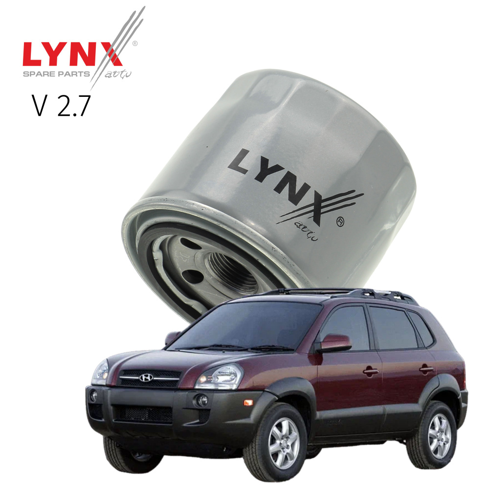 Фильтр масляный Hyundai Tucson (1) JM V2.0 (142 лс) G4GC V2.7 (173 лс ...