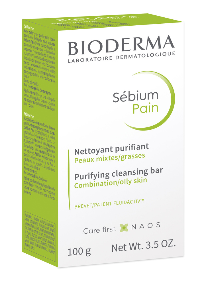Биодерма Себиум Мыло Bioderma Sebium Purifying cleansing bar 100г ...