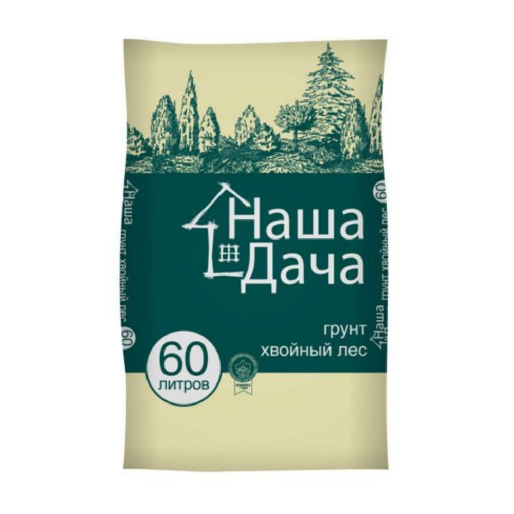 Грунт Наша Дача Хвойный лес 60л - купить по низкой цене в интернет ...