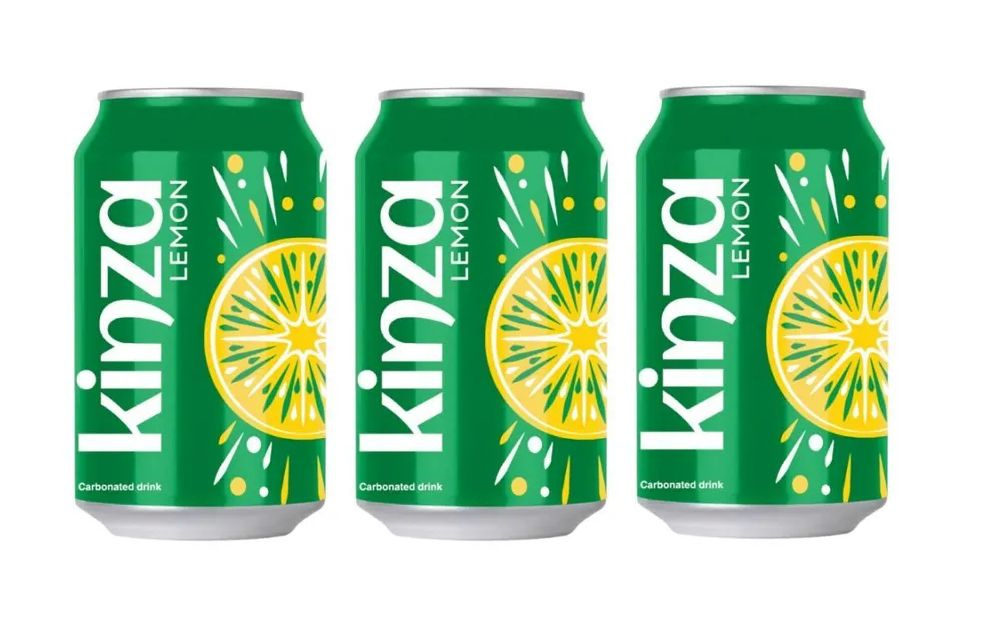Газированный напиток KINZA Lemon, 360 мл x 3 шт - купить с доставкой по ...