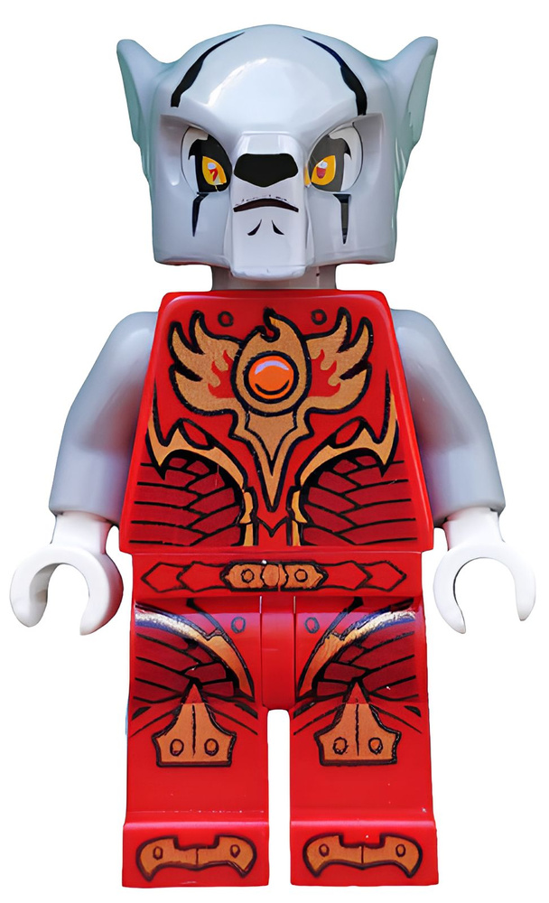 Минифигурка Lego Chima Worriz - Fire Chi loc100 U - купить с доставкой ...
