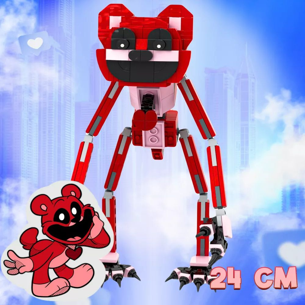 Конструктор Poppy Playtime 3 Мишка Бобби Большой - купить с доставкой ...