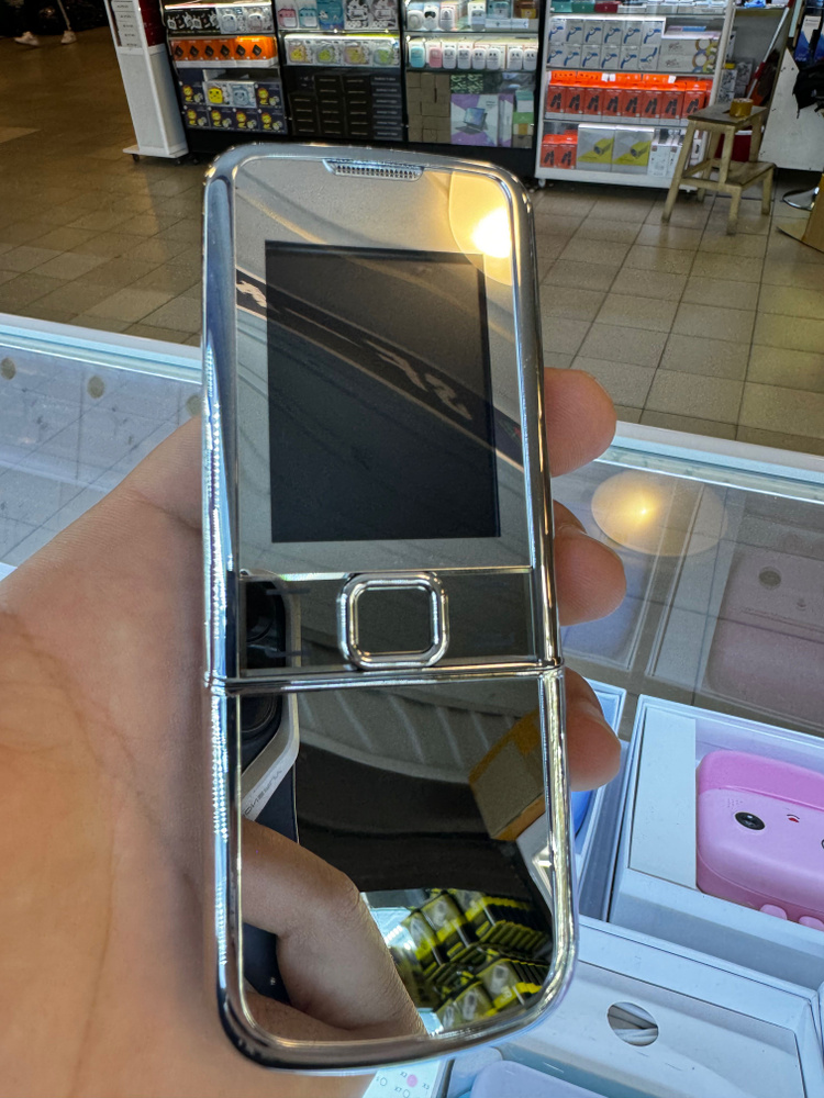 Телефон кнопочный слайдер 8800 Серебристый купить на OZON по низкой цене (1670797578)