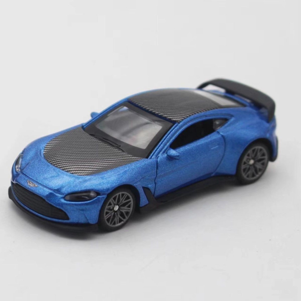 TSC настоящая лицензионная 1/64 карманная модель автомобиля Aston Martin Vantage V12 из сплава ...