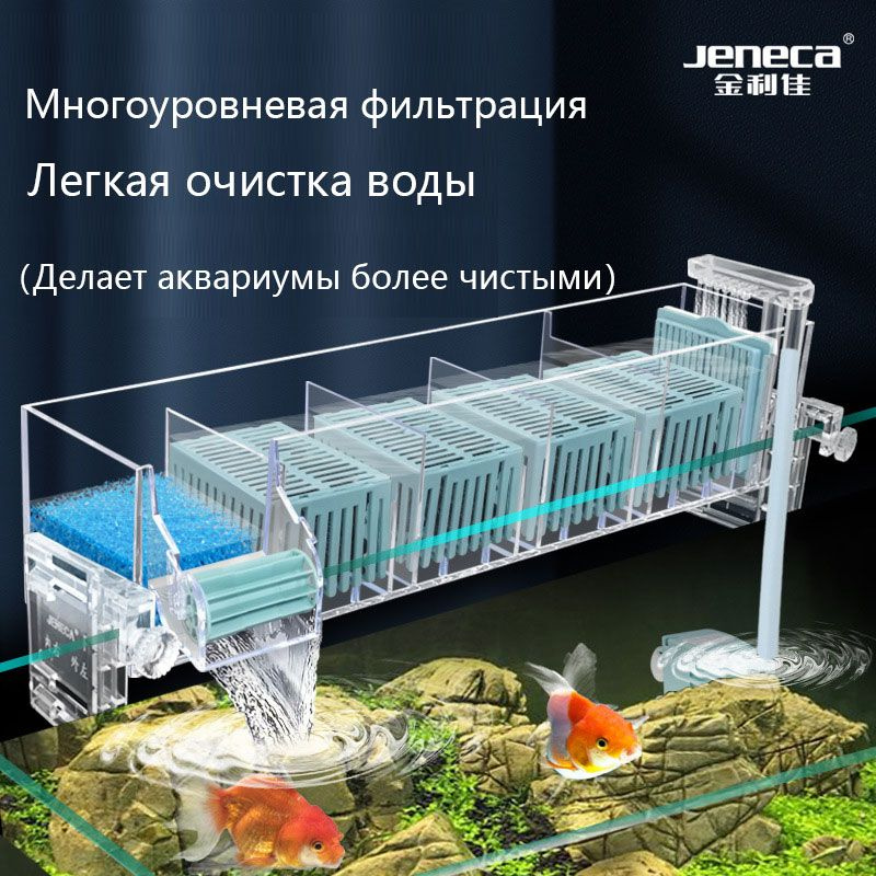 Jeneca Фильтр для рыбных аквариумов, настенный, для домашнего ...