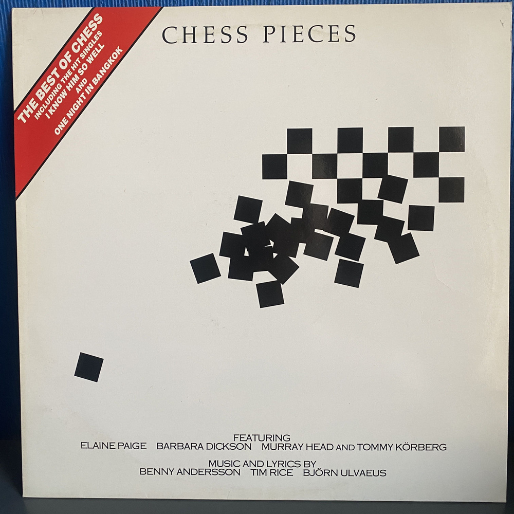Benny Andersson, Tim Rice, Bjorn Ulvaeus. Chess Pieces (Abba) (NM ...