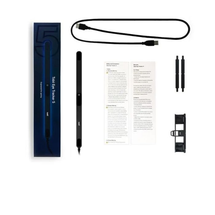 Игровой контроллер проводной Tobii Eye Tracker 5 черный купить c ...