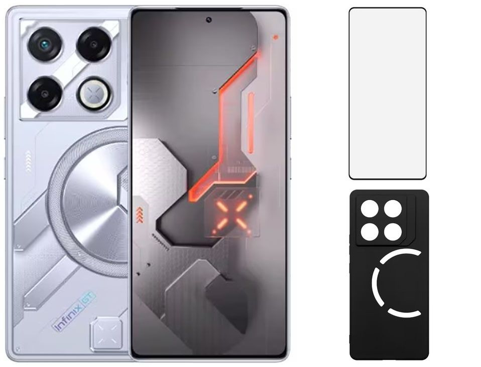 Смартфон Infinix GT 20 Pro 12/256Gb X6871 Mecha Silver New + комплект ...