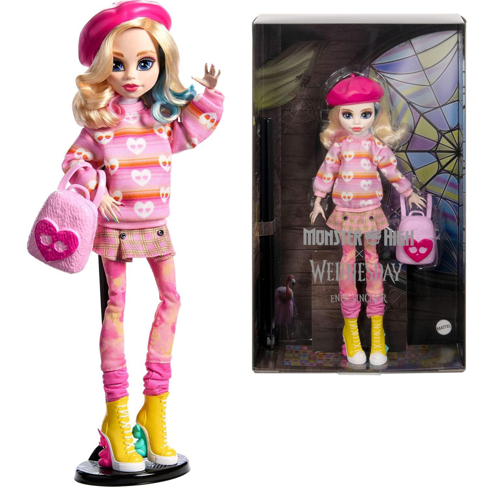 Кукла Monster High Rave'N Dance Wednesday Enid Sinclair купить на OZON ...