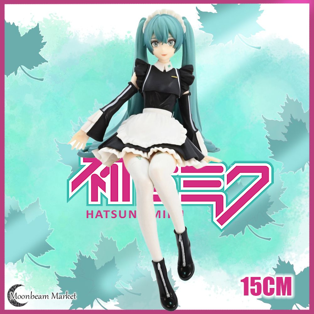 Фигурка Хатсуне Мику / Miku Hatsune наряд горничной 15CM купить на OZON ...
