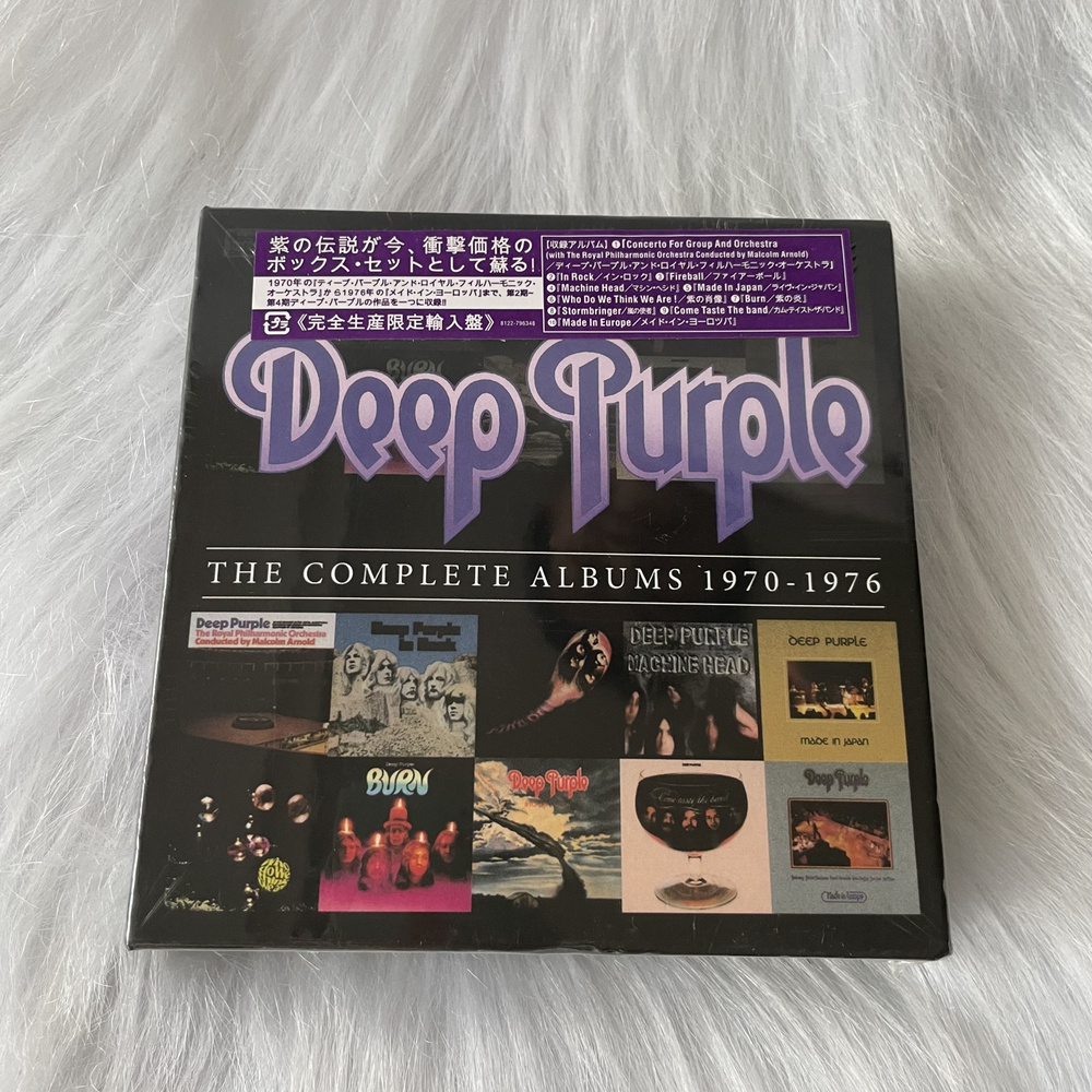 Альбом BOX SET Deep Purple Complete Album 1970-1976 10*CD купить на OZON по низкой цене (2321940365)