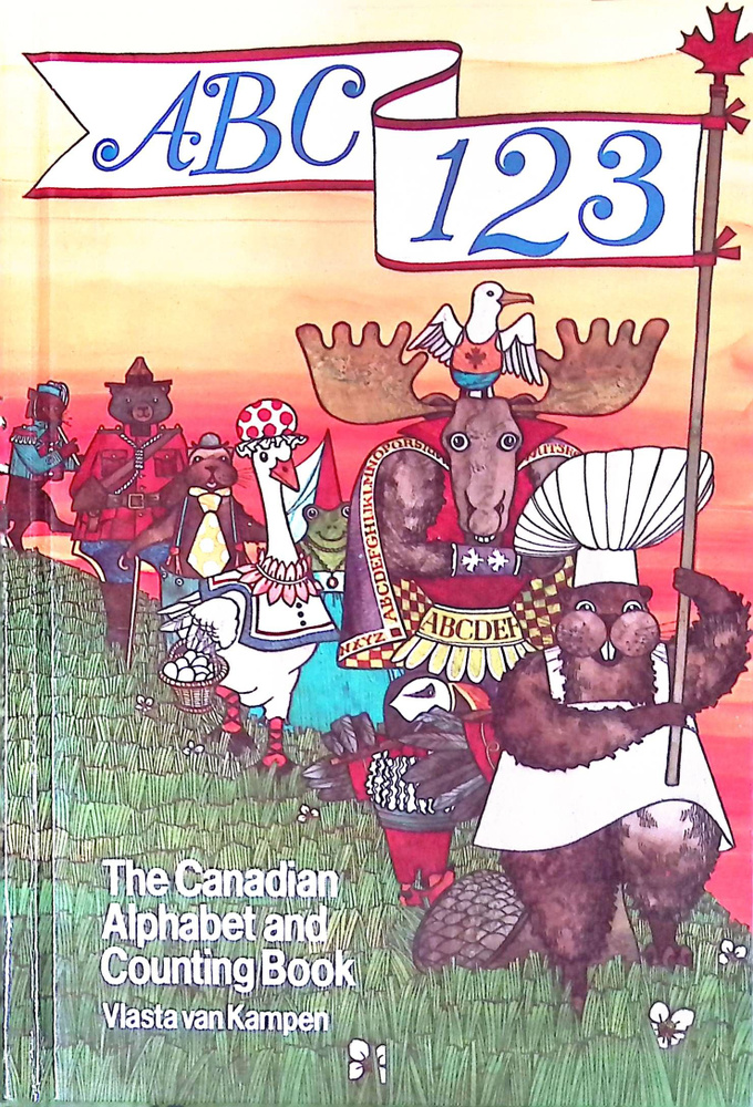 ABC 123. The Canadian alphabet and counting book - купить с доставкой ...