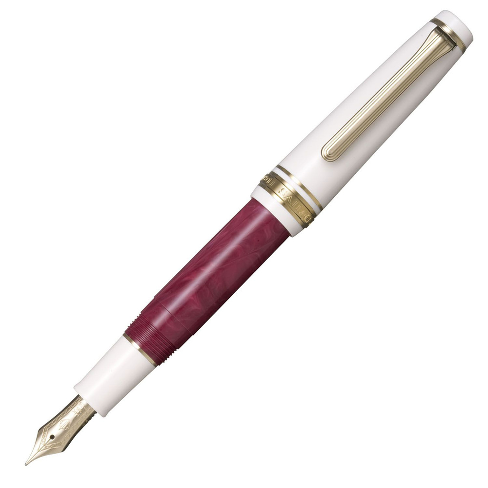 Ручка перьевая SAILOR PRO GEAR Slim Mini Recontre Bordeaux fonc Gold IP ...
