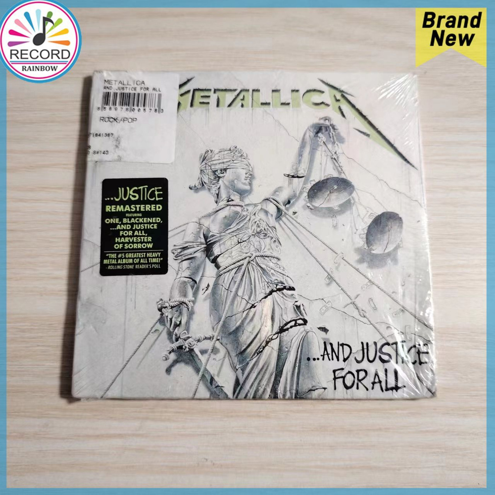 Metallica ...And Justice For All Remastered 2018 CD Совершенно новый ...