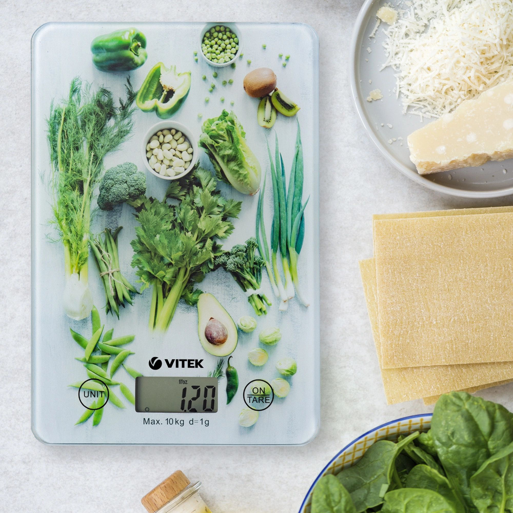 Весы кухонные электронные Vitek VT-7984 макс.вес:10кг купить на OZON по низкой цене (1747870590)