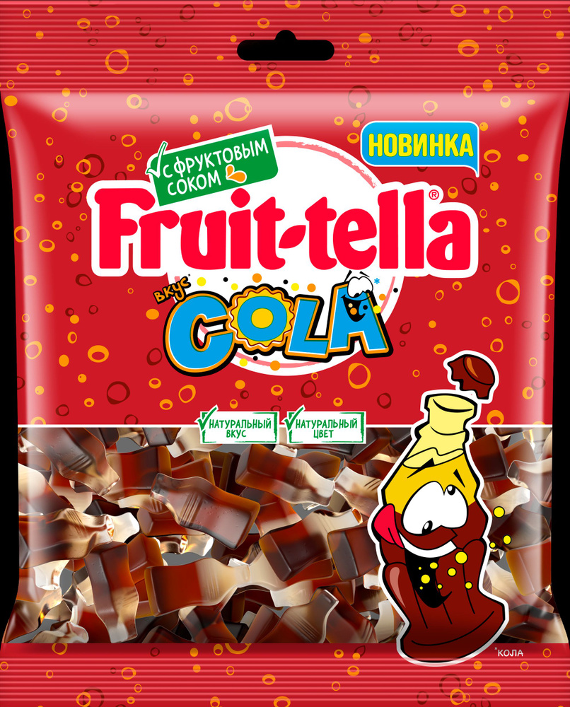 Жевательный мармелад 300 г, Фруттелла, Бутылочки Кола купить на OZON по низкой цене (1787199503)